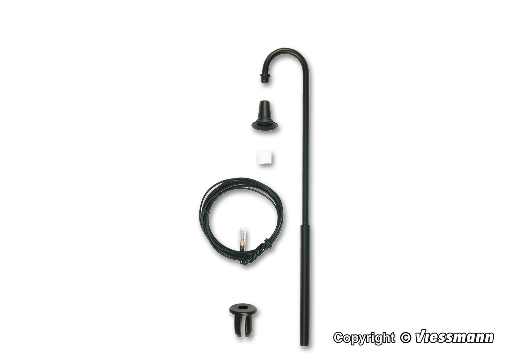 Viessmann 6724, H0 Bausatz Bogenleuchte