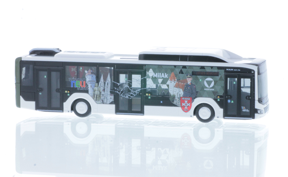 Rietze 75363, MAN Lion´s City 12´18 Wiener Neustadt (AT), 1:87